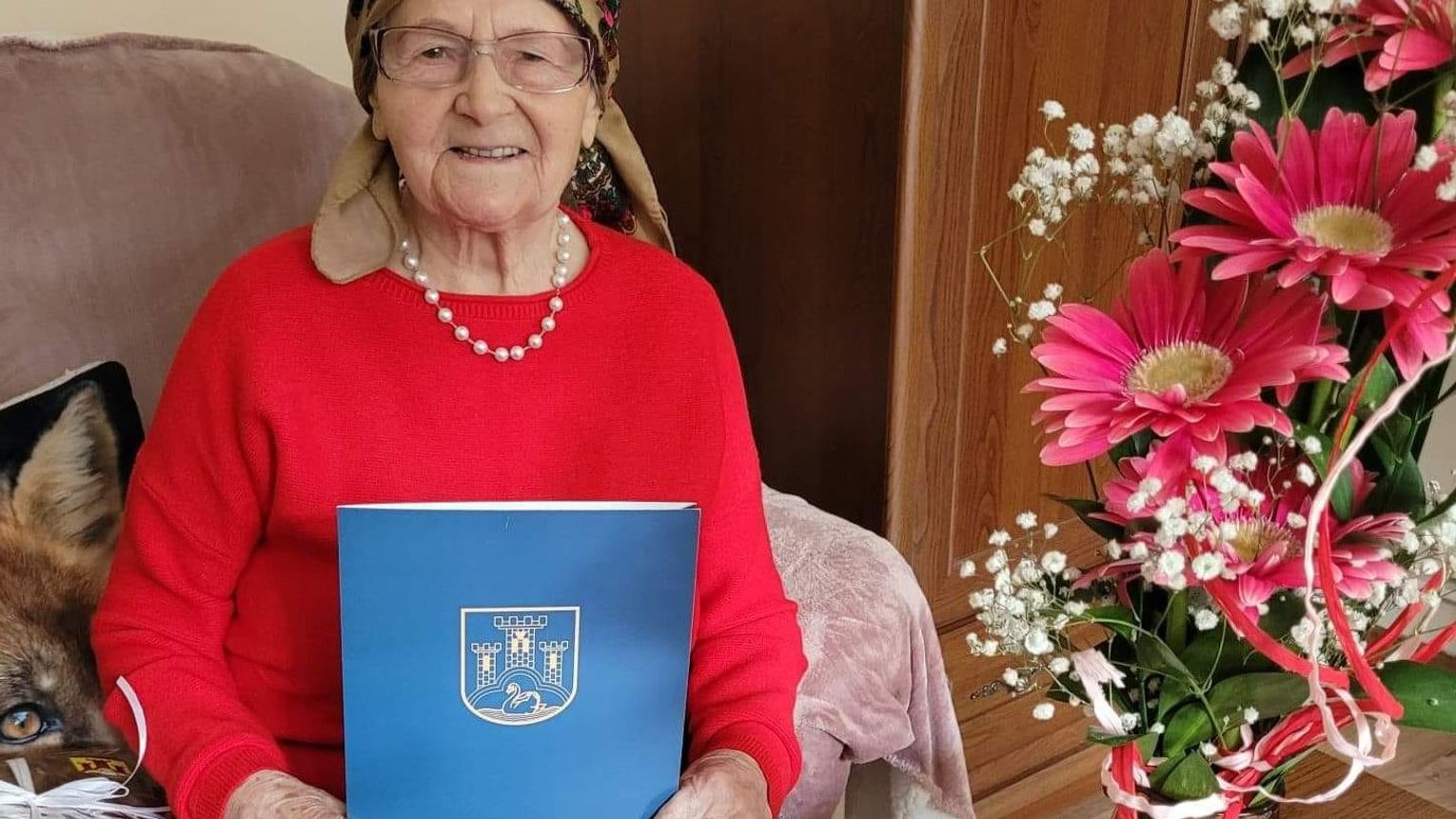 Pani Aniela świętowała 90. urodziny Pani Aniela świętowała 90. urodziny