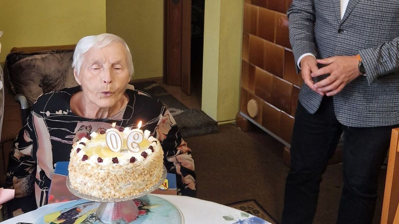 Pani Czesława świętowała 90. urodziny Pani Czesława świętowała 90. urodziny