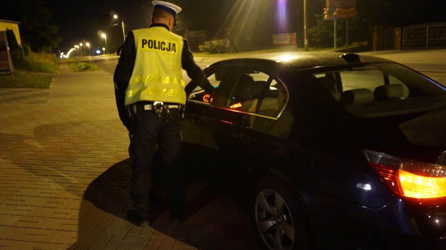Pijany w sztok jechał przez Gryfino Pijany w sztok jechał przez Gryfino