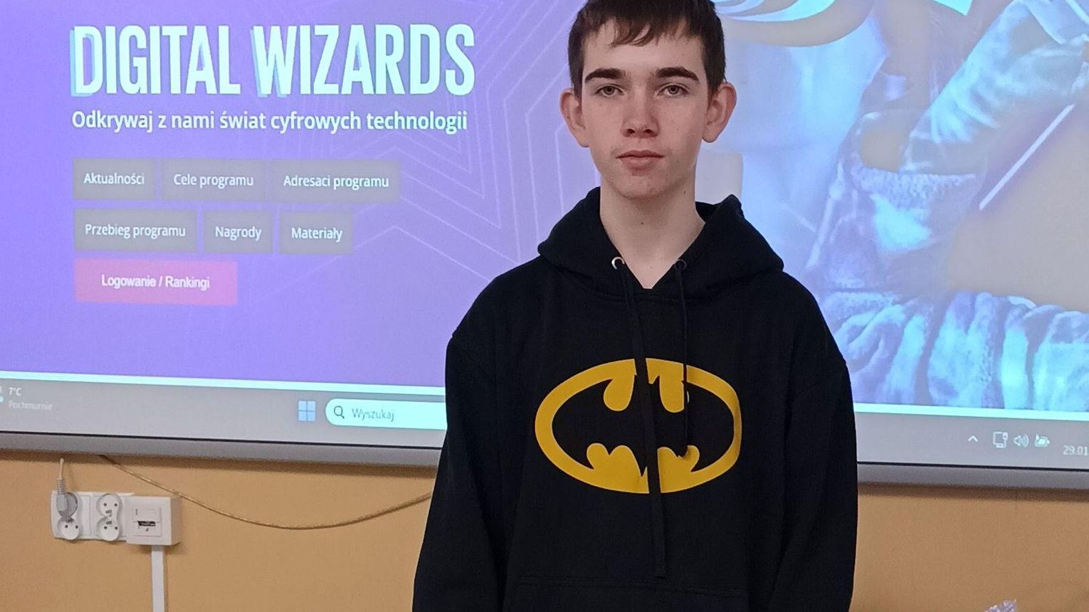 Sukces Bartka w Ogólnopolskim Projekcie "Digital Wizards"