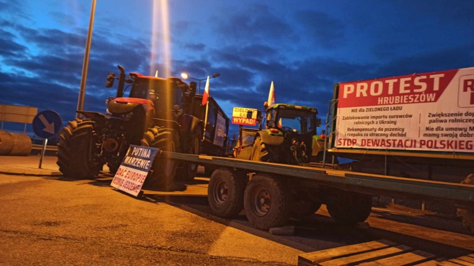 Traktory zablokują drogi w gigantycznym strajku. Publikujemy MAPĘ PROTESTÓW