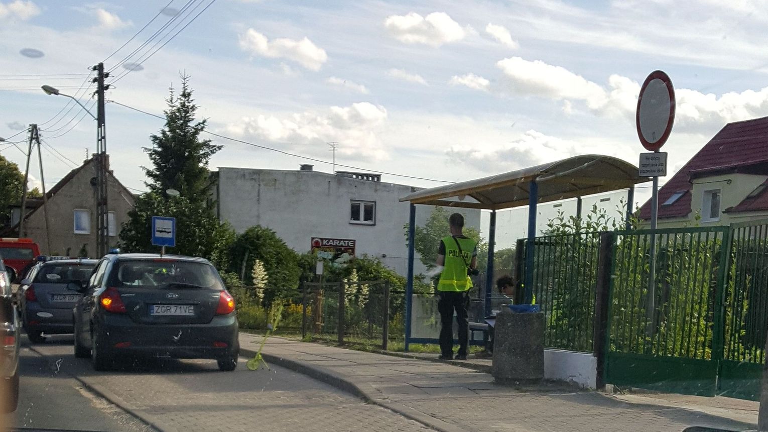 Ukrainiec spowodował wypadek i uciekł. Był pijany Ukrainiec spowodował wypadek i uciekł. Był pijany