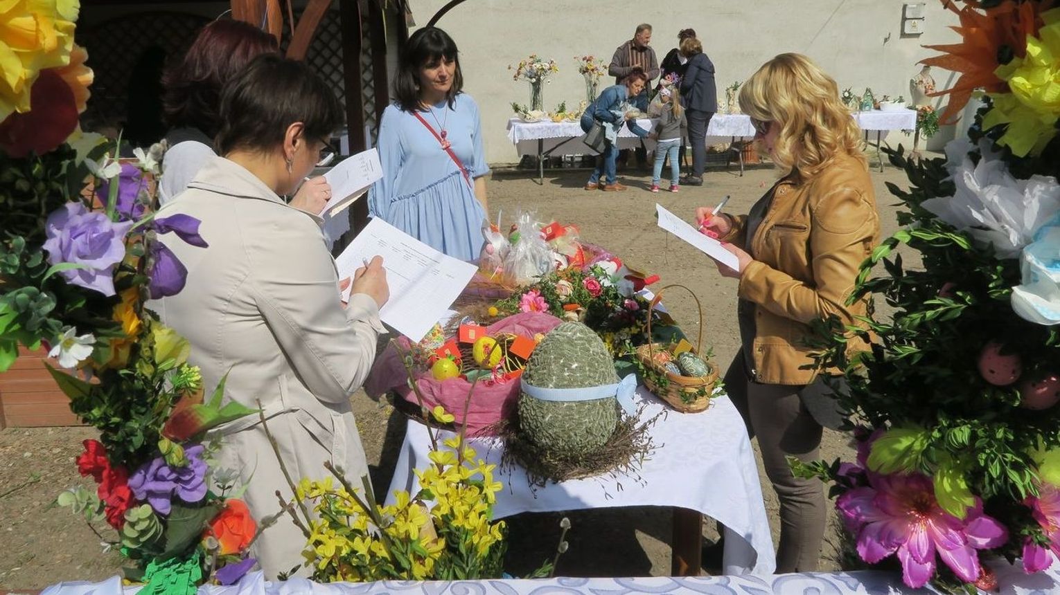 Wybrali najpiękniejsze pisanki i palmy wielkanocne