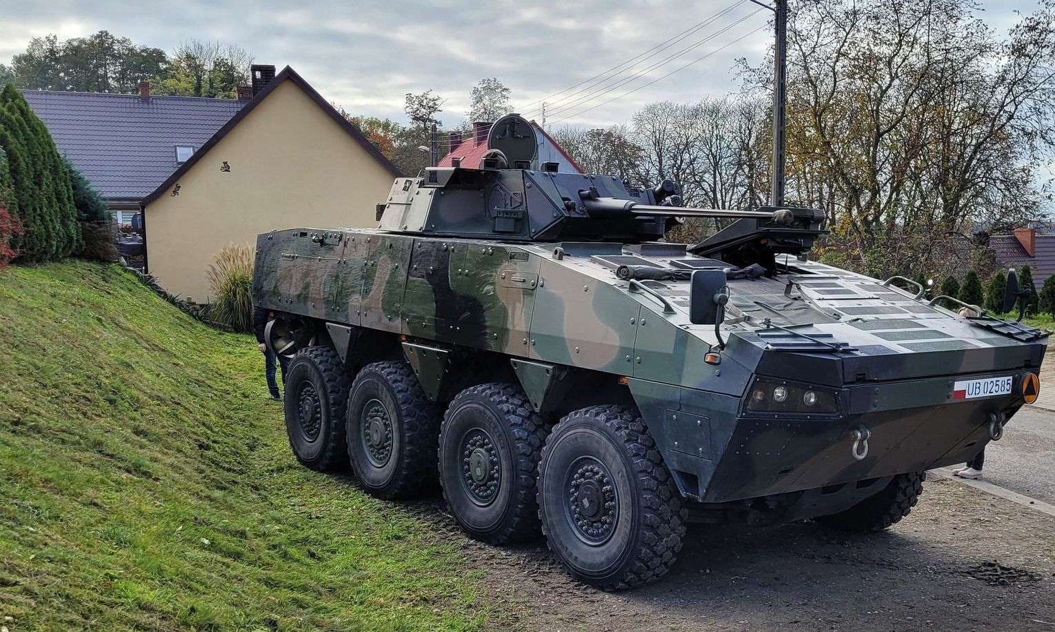 Rosomak był atrakcją. Świętowanie w najdalej na zachód wysuniętym ...